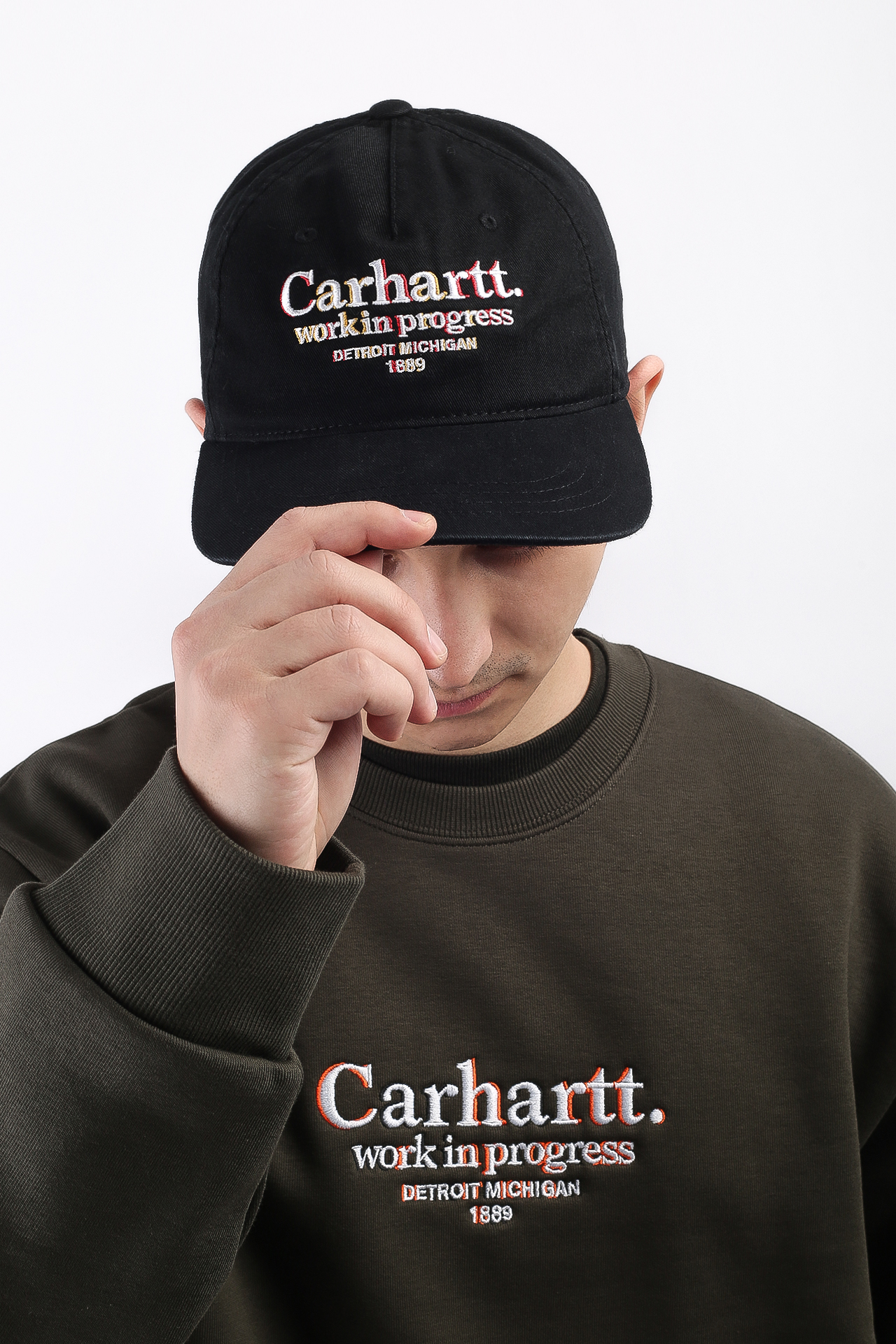 Кепка Carhartt WIP Commission Cap (I028508-black) - купить оригинал в ...