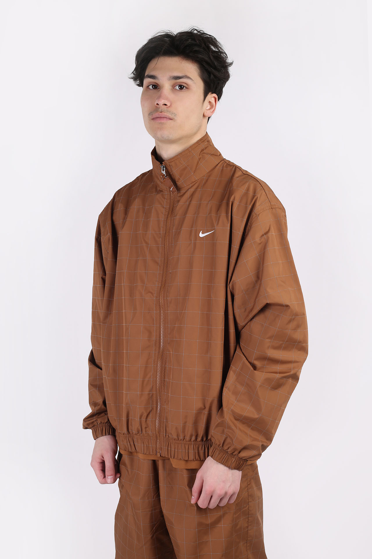 Коричневая мужская куртка NikeLab Flash Tracksuit Jacket от Nike ...