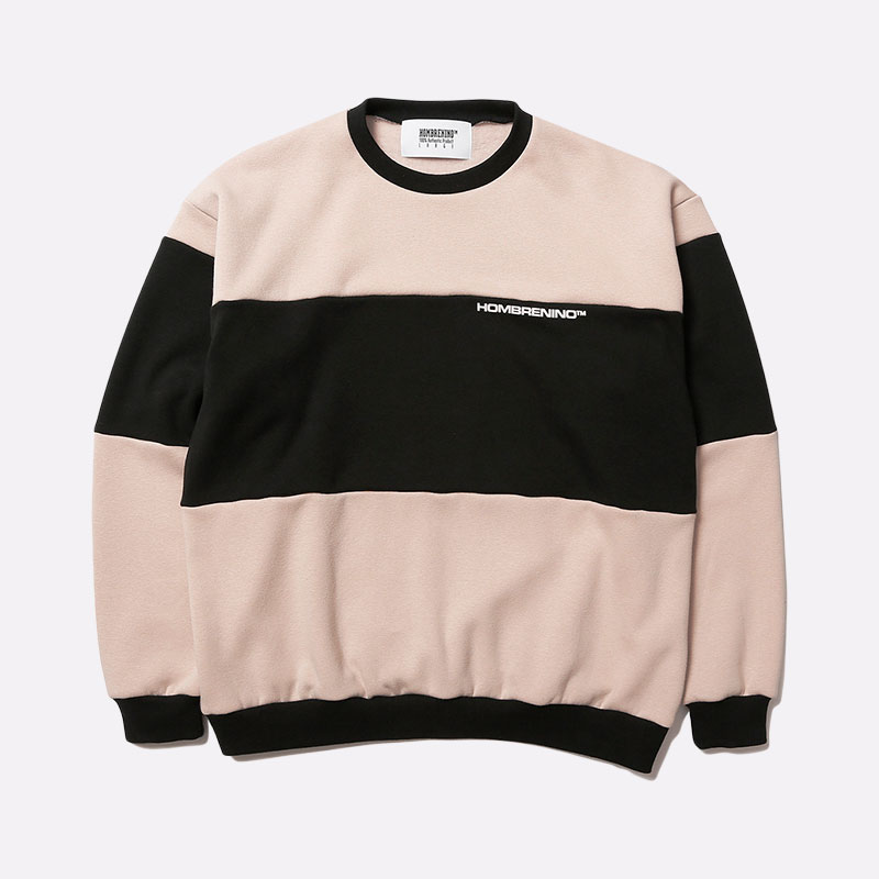 Мужская толстовка Hombre Nino Reversible Crew Neck (0222-CT0005-pink ...