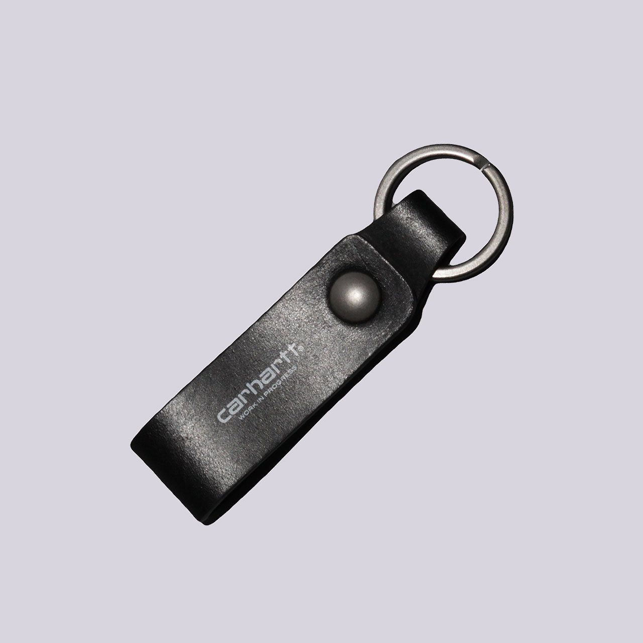 Брелок Carhartt WIP Leather Script Keyholder (L022766-black) - купить ...